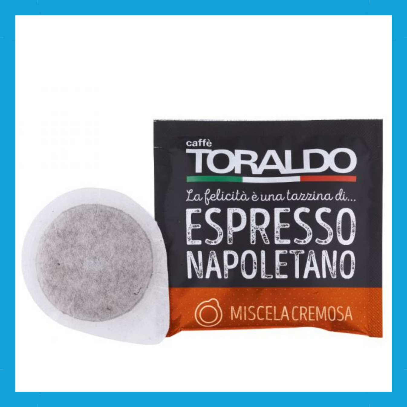 Cialda Cremosa Toraldo - 150 Cialde – Napoli Caffè